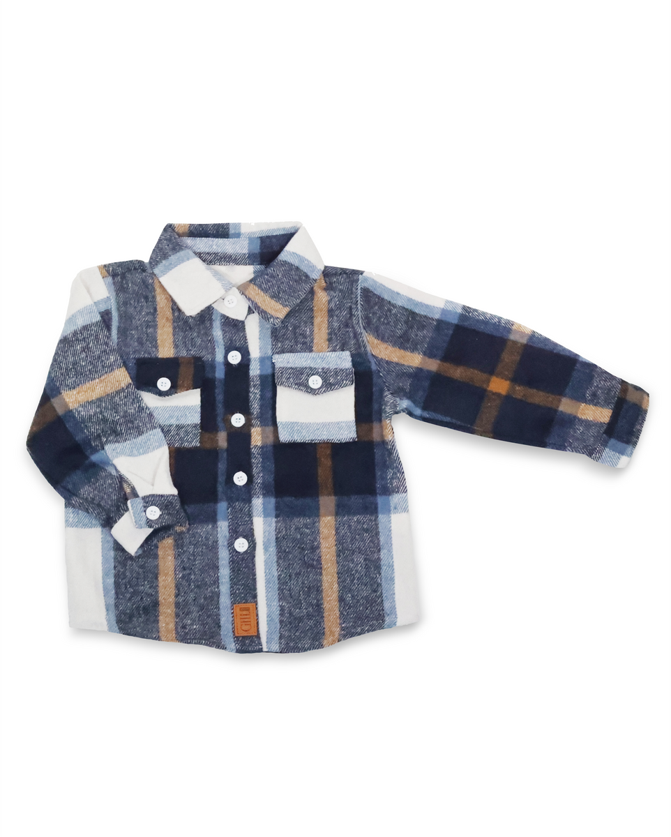 Loggers Flannel - Blue – GILI Guise